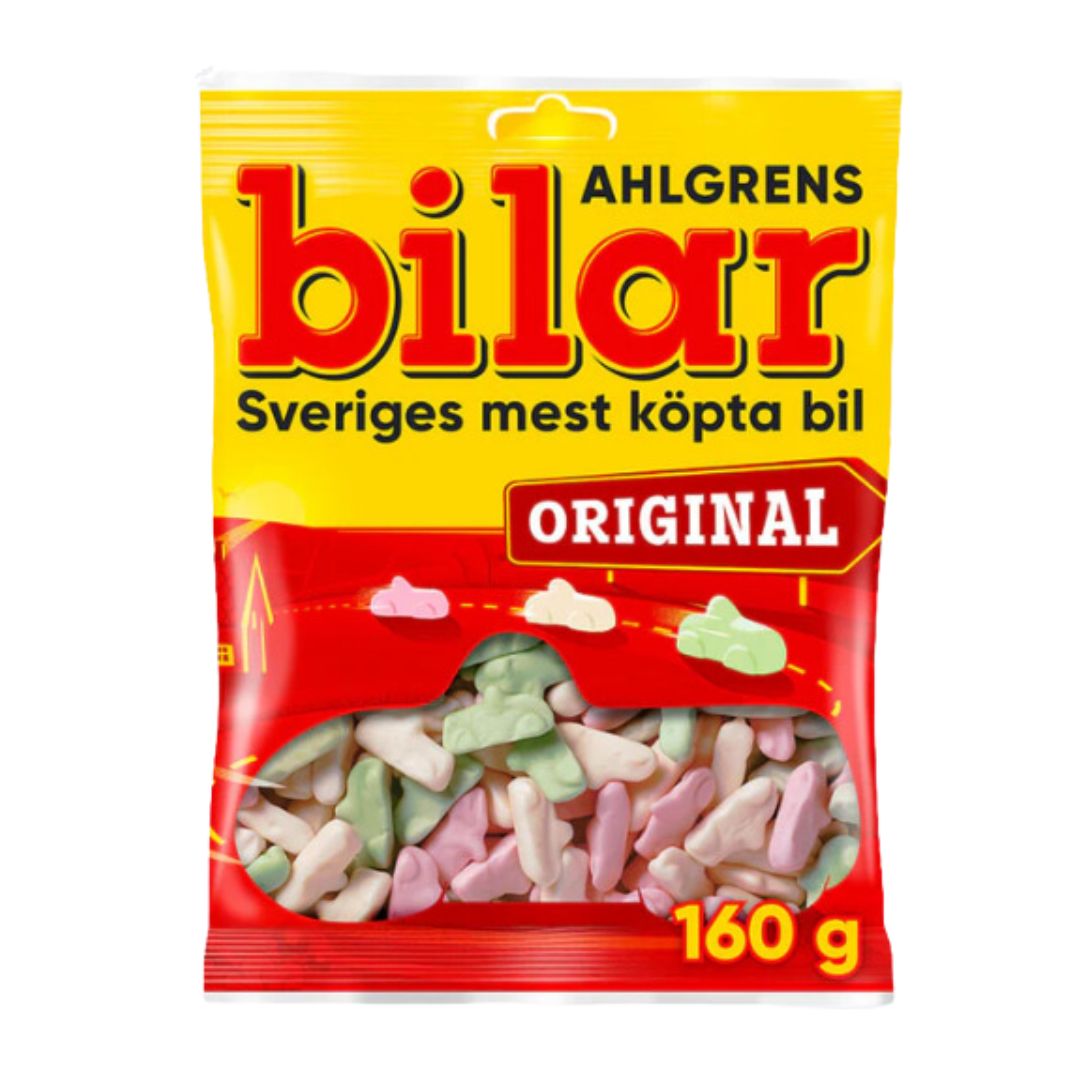 Ahlgrens Bilar Original Marshmallow Cars, 3.52oz – Cook Swedish