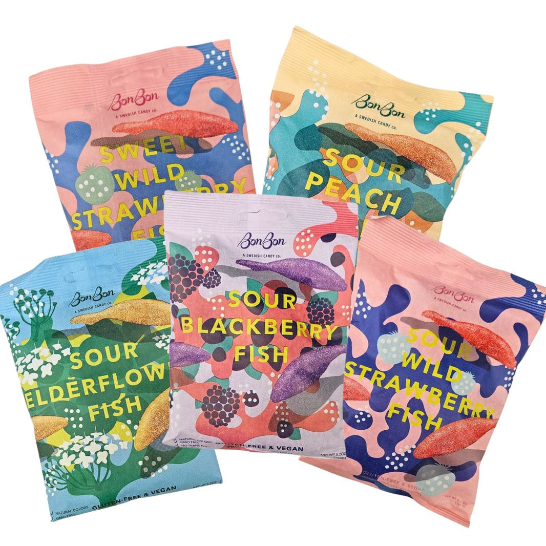 BonBon Swedish Fish Variety Pack of 5 – Cook Swedish