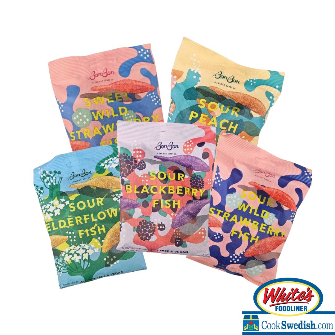 BonBon Swedish Fish Variety Pack of 5 – Cook Swedish