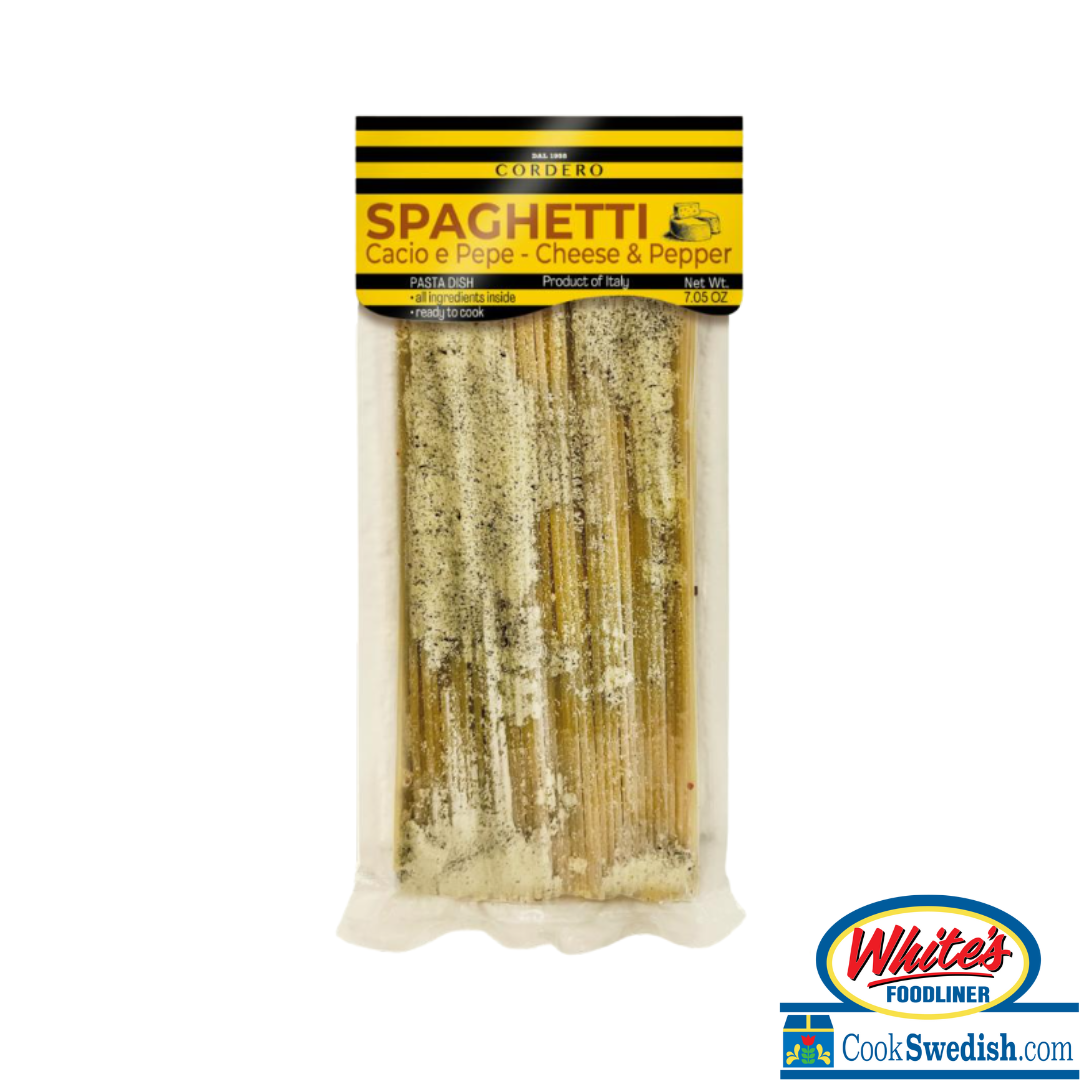 Cordero Spaghetti with Cheese & Pepper Sauce - 7.05oz. – Cook Swedish