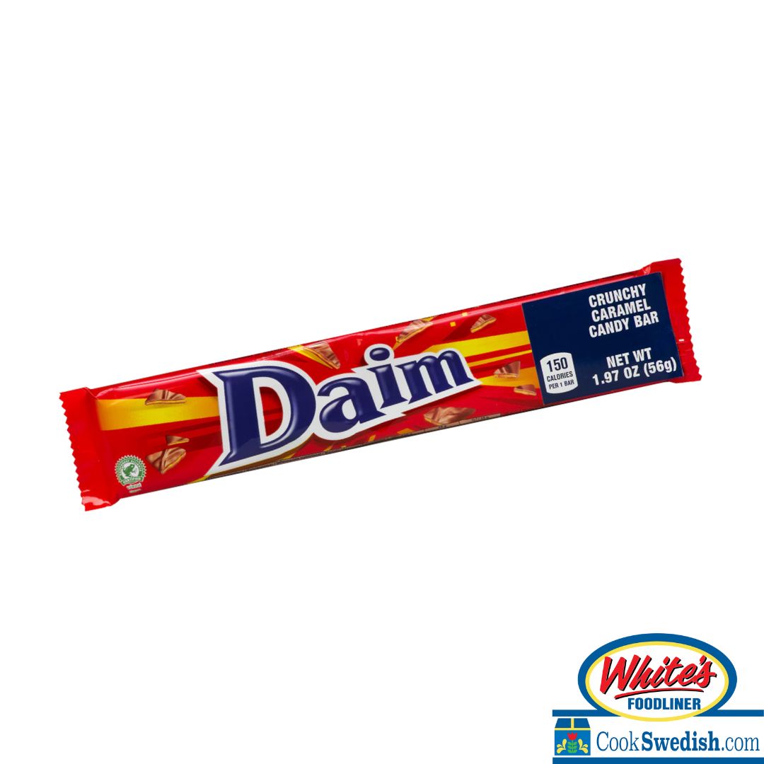 Daim Crunchy Caramel Chocolate Bars, 1.97oz – Cook Swedish