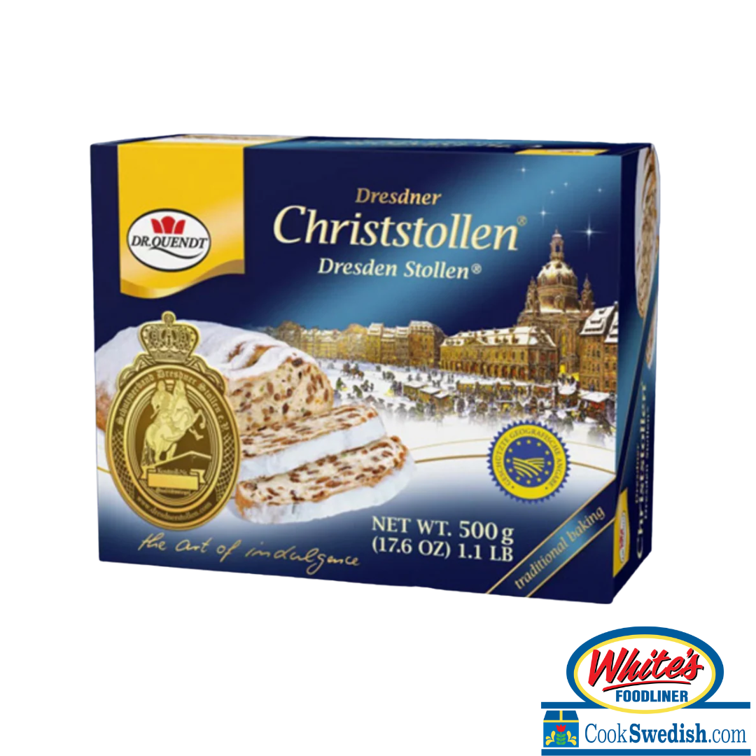Dr. Quendt Dresdner Stollen in Box – 17.5 oz – Cook Swedish