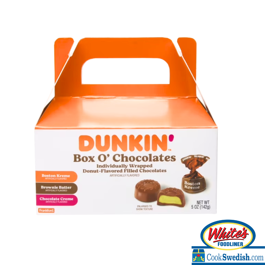 Dunkin’ Box O’ Chocolates – Donut-Flavored Filled Chocolates (5 oz ...