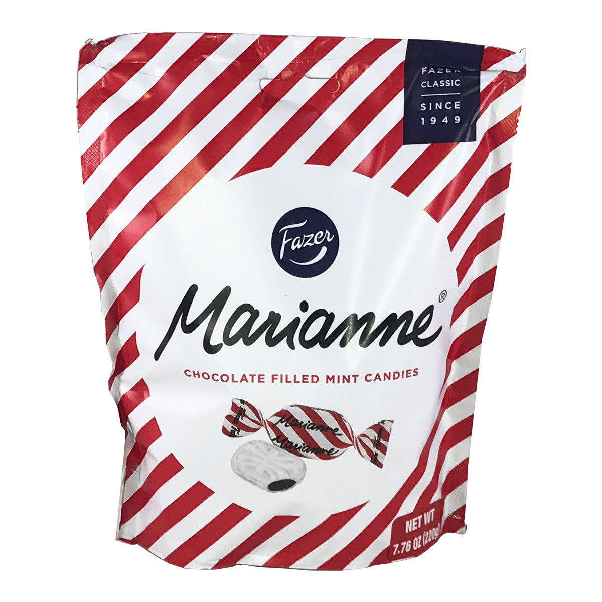 Fazer Marianne Chocolate Filled Mint Candy Bag, 7.7oz – Cook Swedish