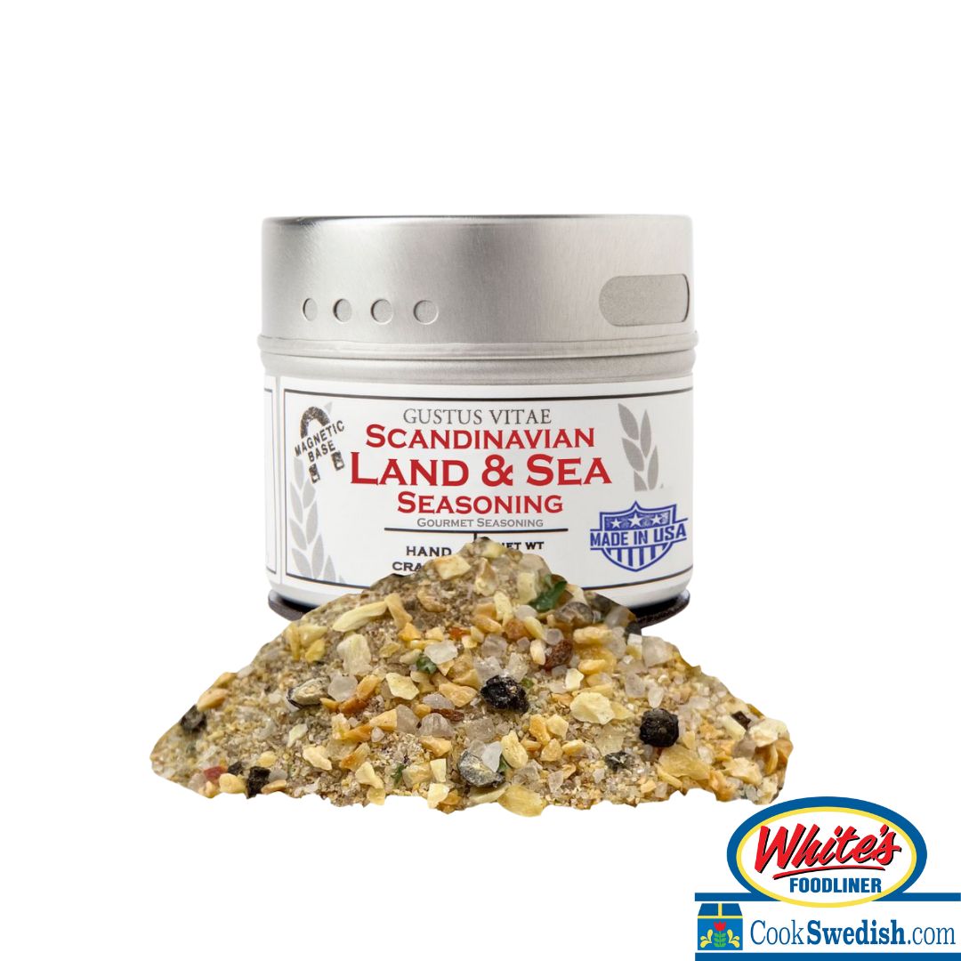 Gustus Vitae Scandinavian Land + Sea Seasoning, 2oz – Cook Swedish
