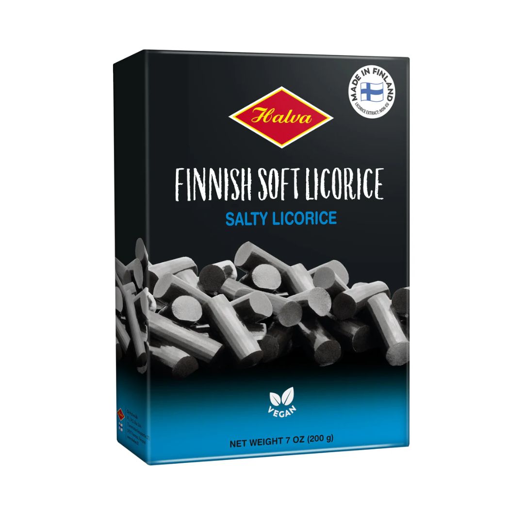 Halva Salty Licorice Box, 7oz – Cook Swedish