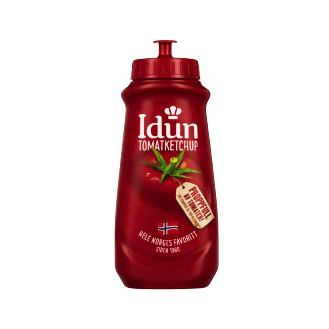 Idun Ketchup Squeeze Bottle, 540g – Cook Swedish