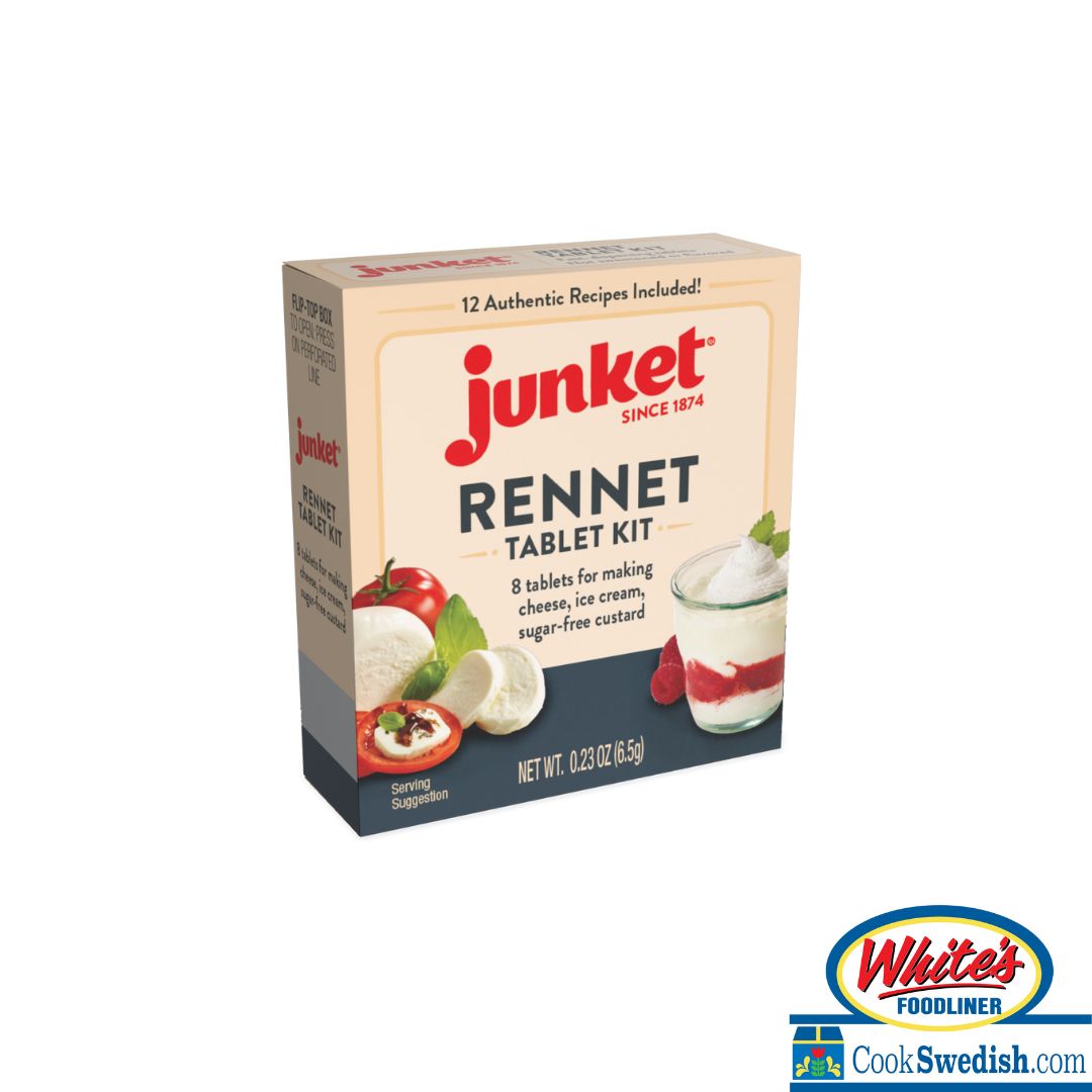 Junket Rennet Tablet Kit, 0.23oz – Cook Swedish