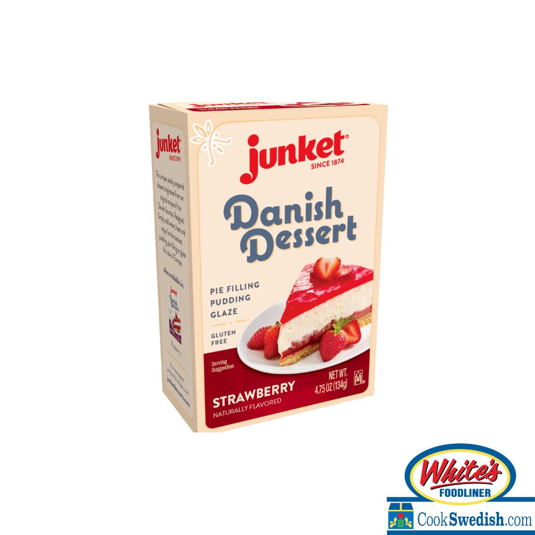 Junket Strawberry Danish Dessert, 4.75oz – Cook Swedish