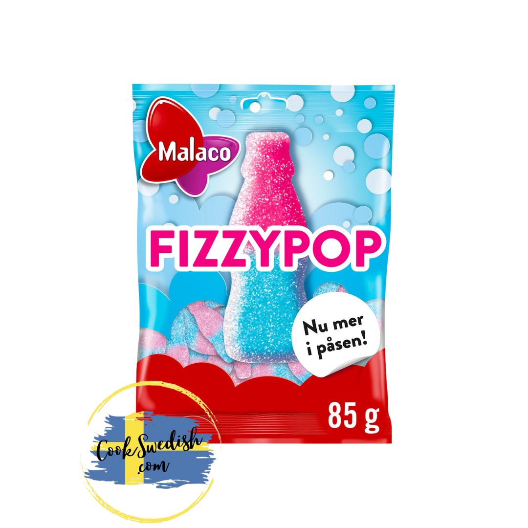 Malaco FizzyPop Sour & Salty Gummies, 2.99oz – Cook Swedish