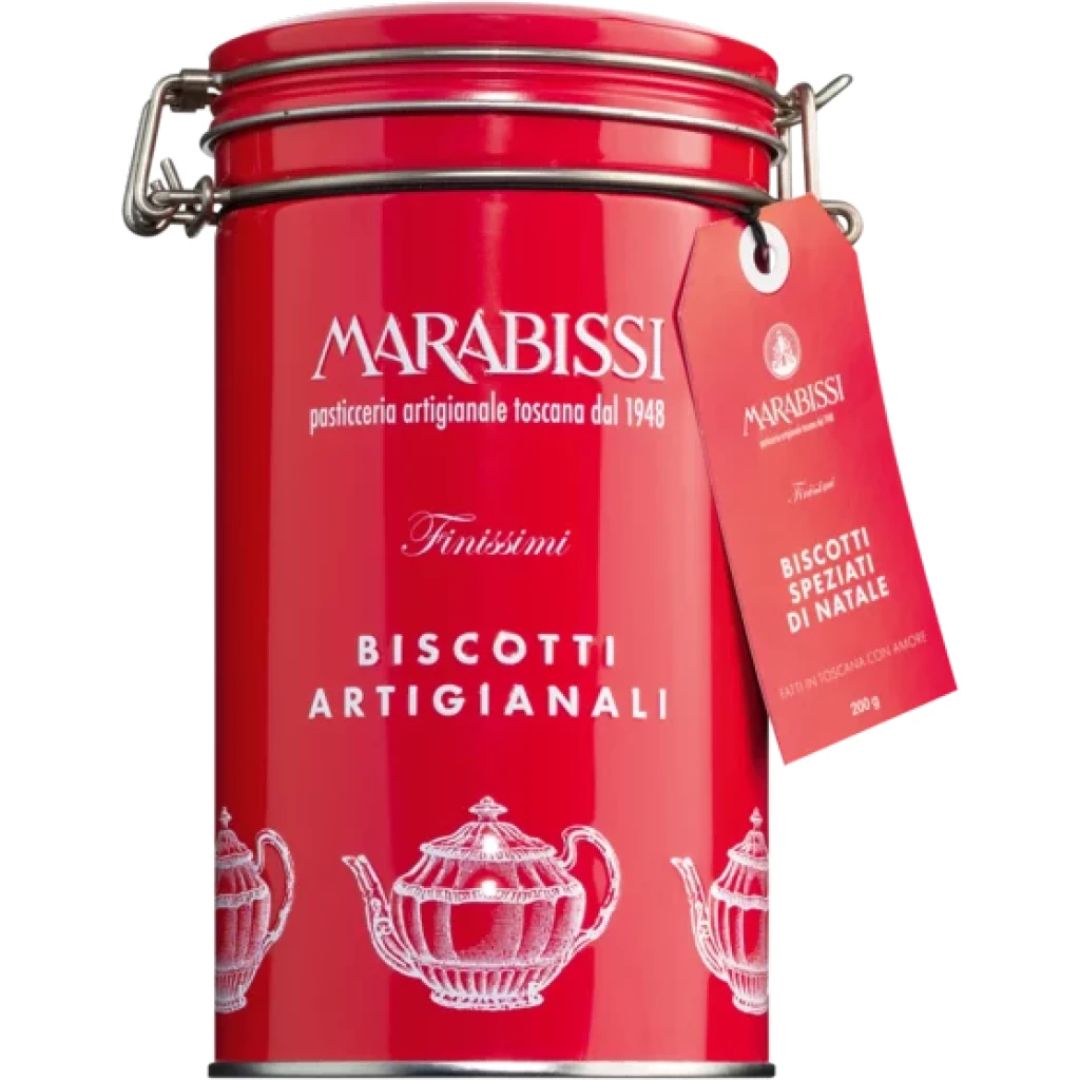 Marabissi Christmas Spiced Cookies (Red Tin) – Cook Swedish