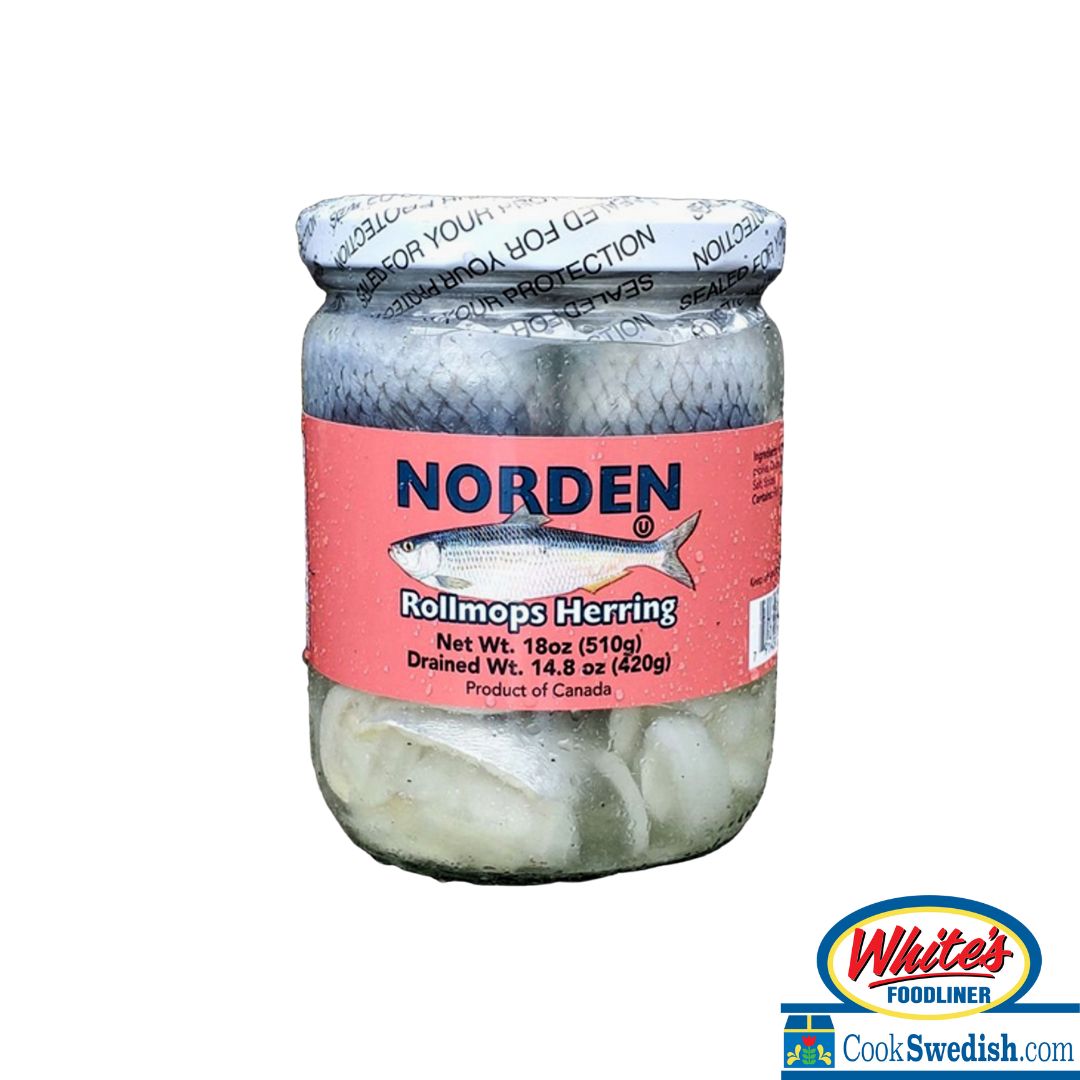 Norden Rollmops Herring, 18oz – Cook Swedish