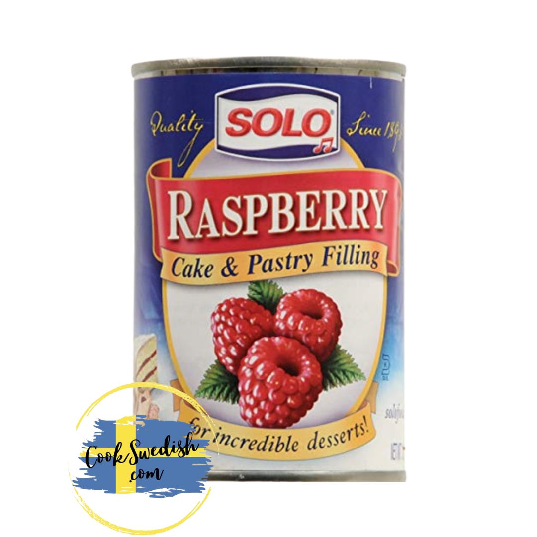 Solo Raspberry Filling, 12.5oz – Cook Swedish