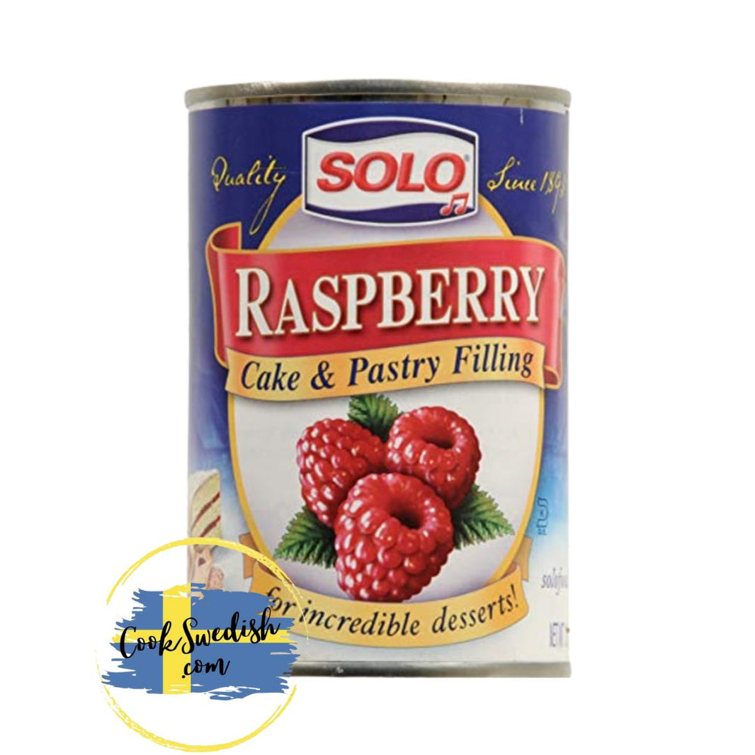 Solo Raspberry Filling, 12.5oz – Cook Swedish