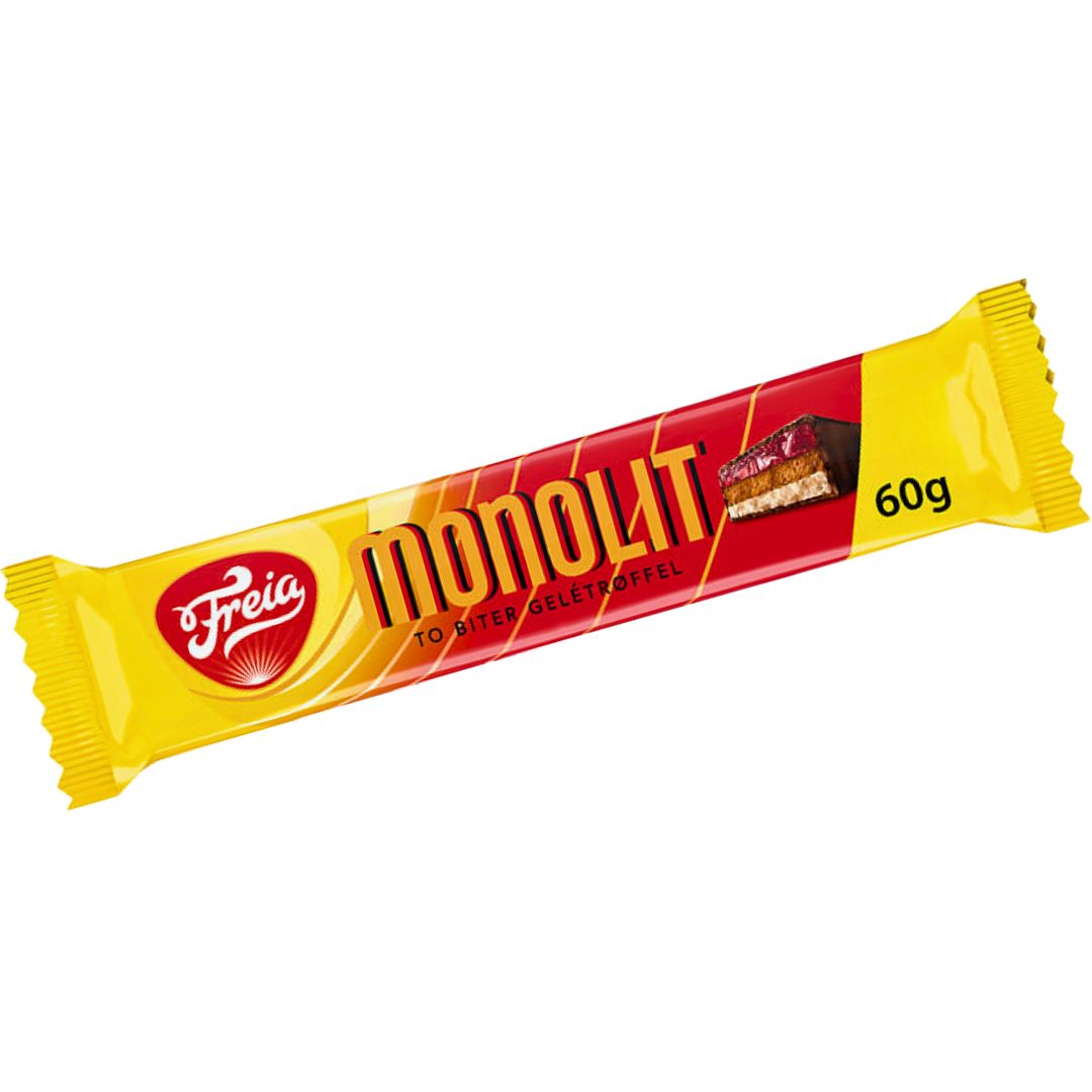 Freia Monolit Gele Truffle Bar, 2.1oz – Cook Swedish