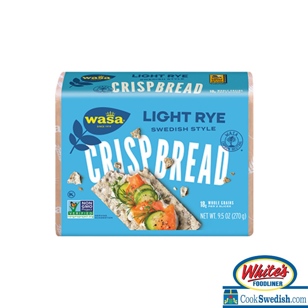 Wasa Light Rye Crispbread, 9.5oz – Cook Swedish