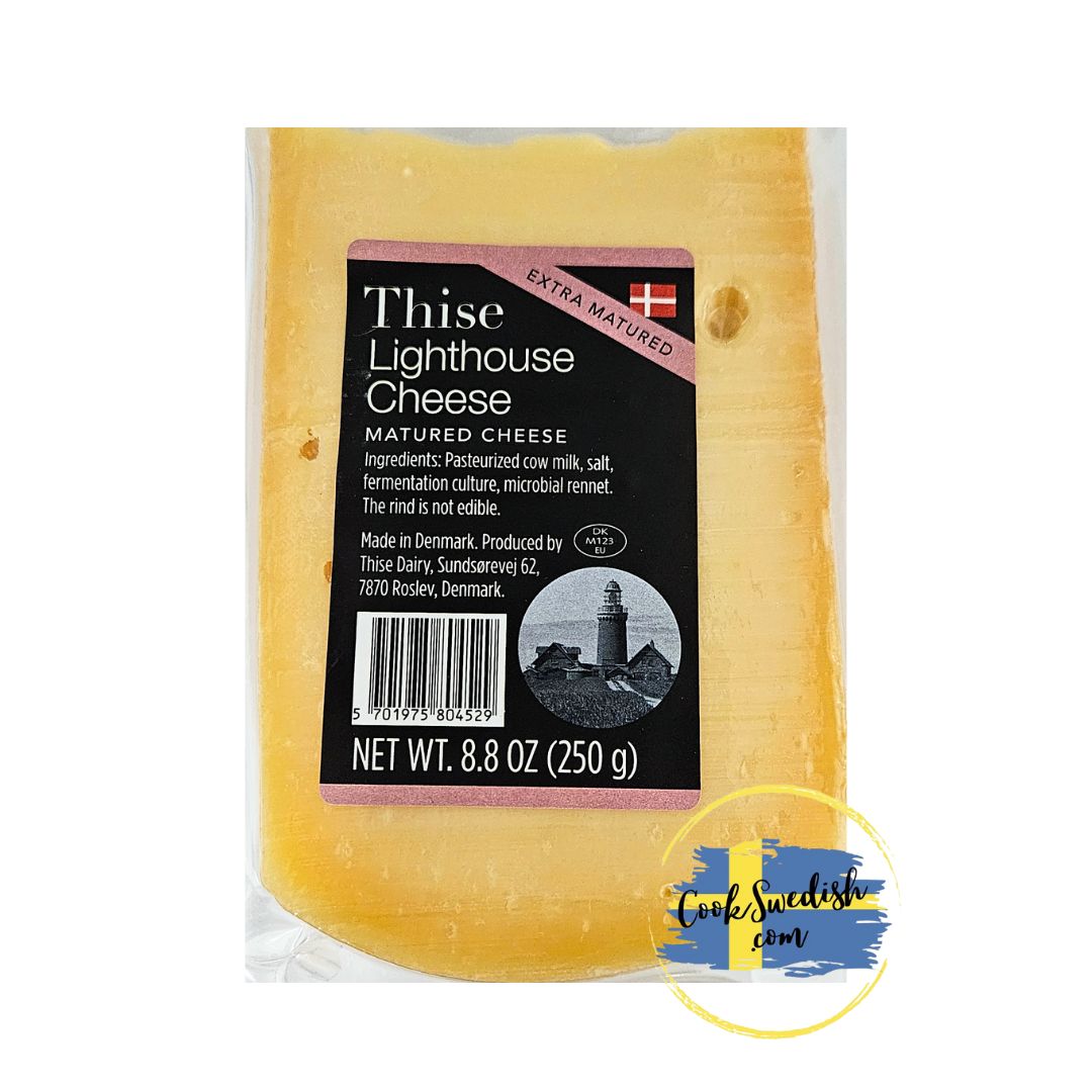 Thise Dairy Lighthouse Cheese Wedge, 8.81oz – Cook Swedish