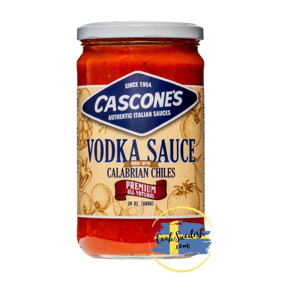 Cascone's Vodka Pasta Sauce, 24oz – Cook Swedish