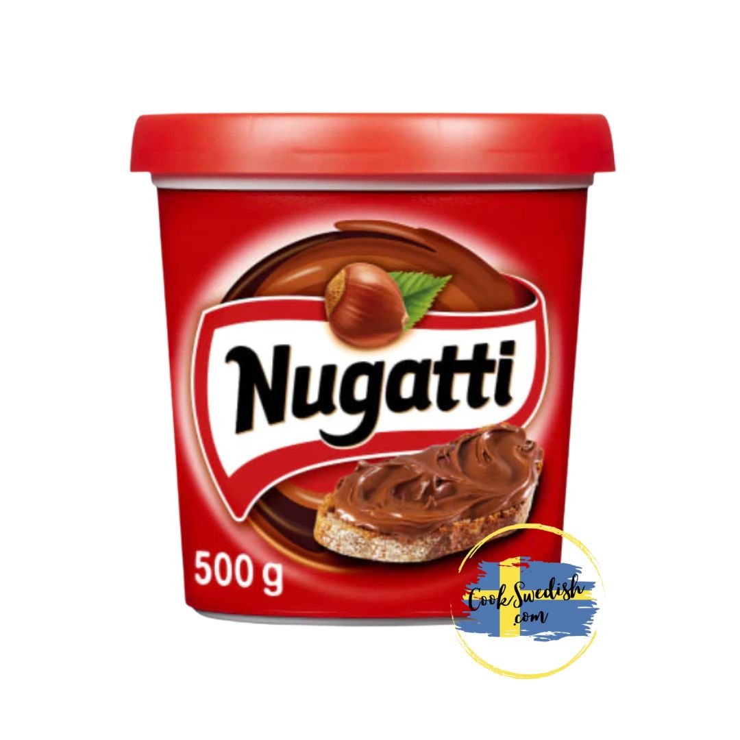 Nugatti Original Chocolate Hazelnut Spread, 500g – Cook Swedish